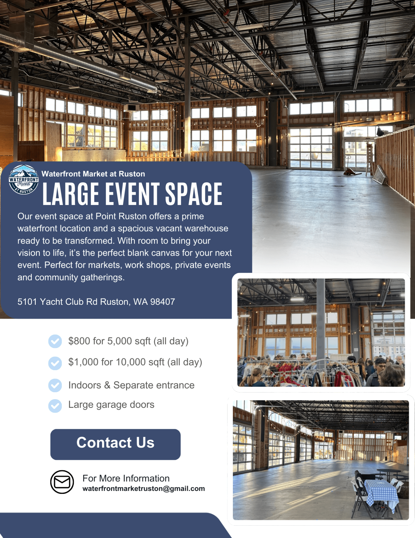 Our Events – Waterfront Market at Ruston